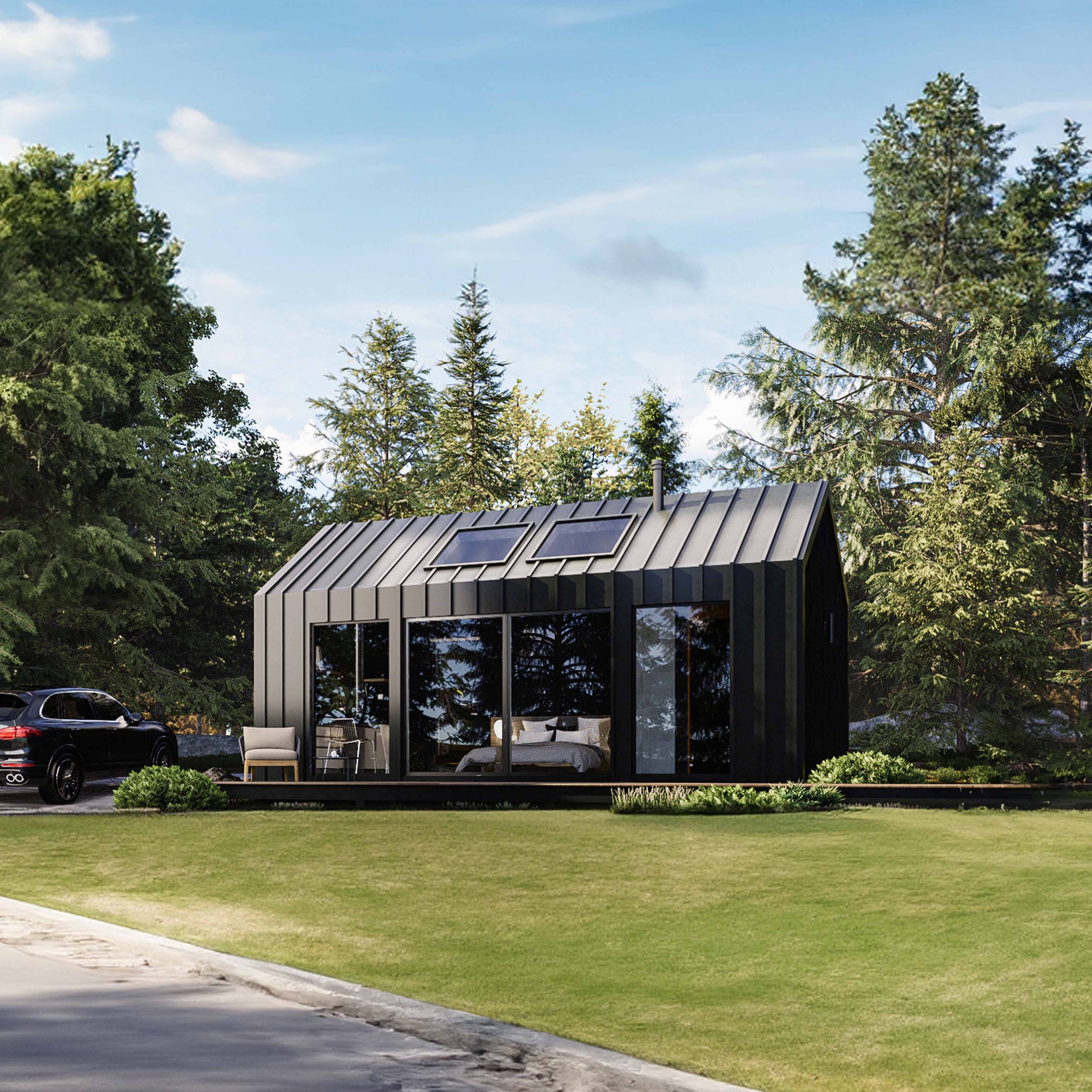 Modern House Plans | Cabin Floor Plans | The Hut Company