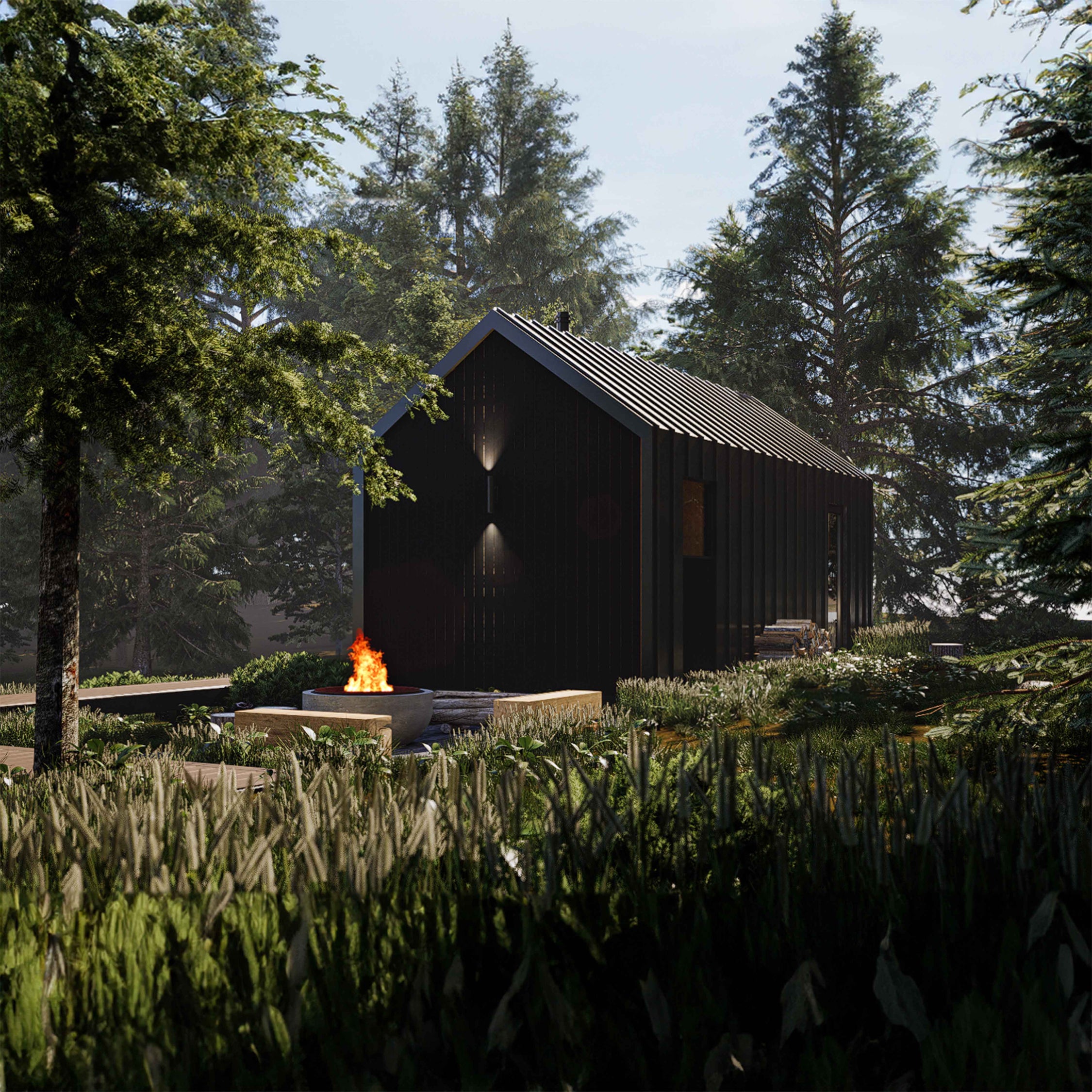 Modern House Plans | Cabin Floor Plans | The Hut Company