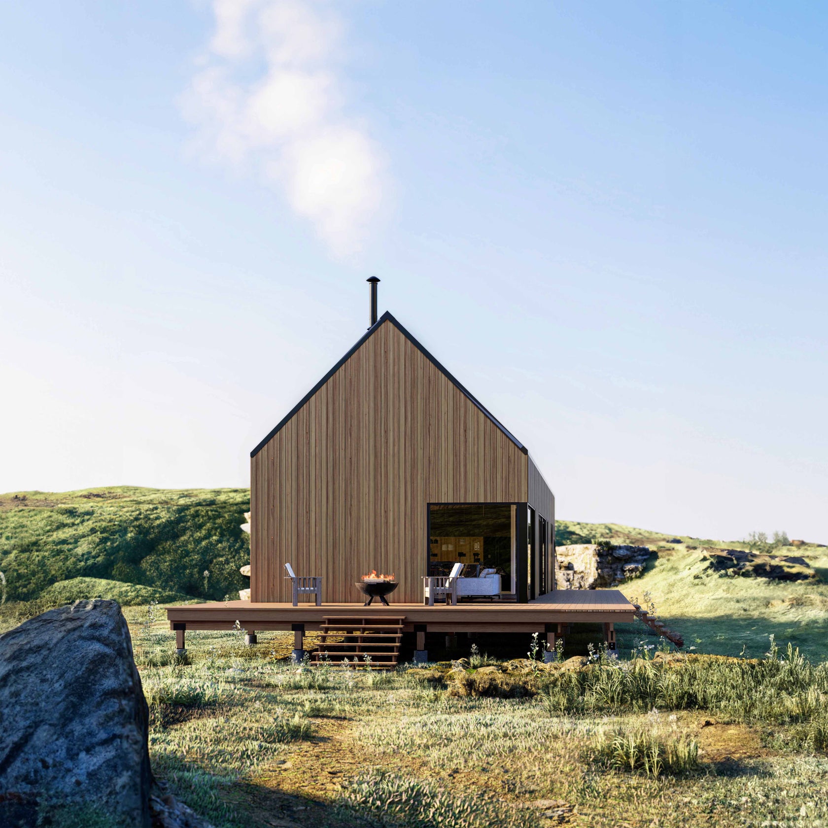 Modern Small Home Design | Cabin Design | The Hut Company