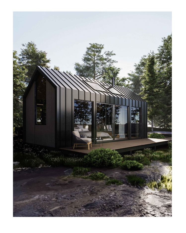 Modern House Plans | Cabin Floor Plans | The Hut Company