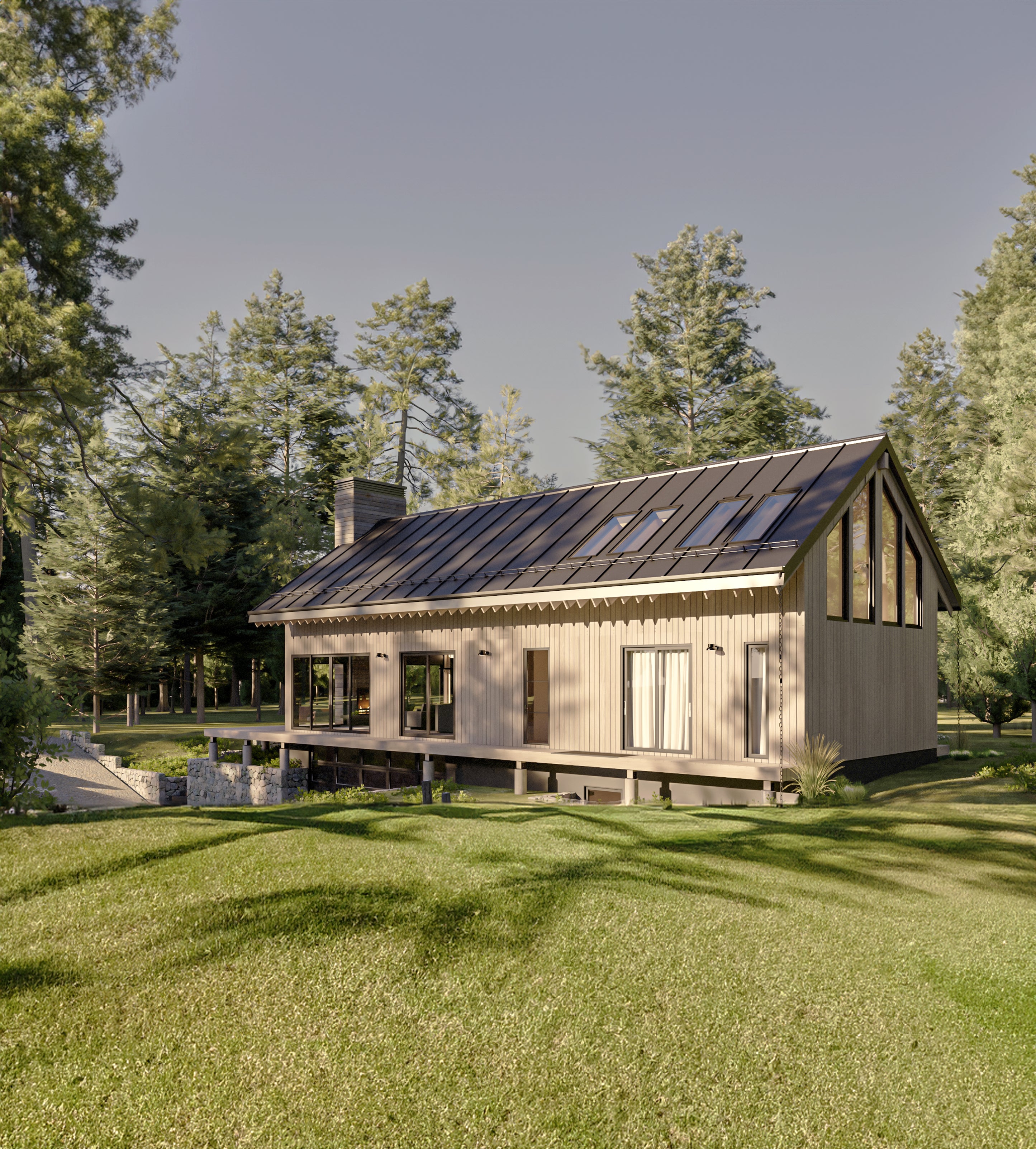 Barndominium Style | Residential Cabin | + 2000 sqft – The Hut Company